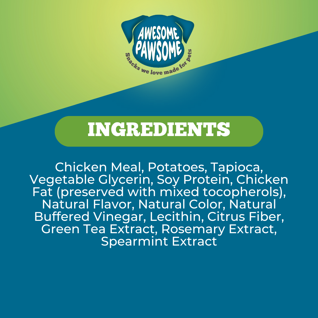 Awesome Pawsome Dog Treat Chicken Dumpling 85g – Addiction NZ